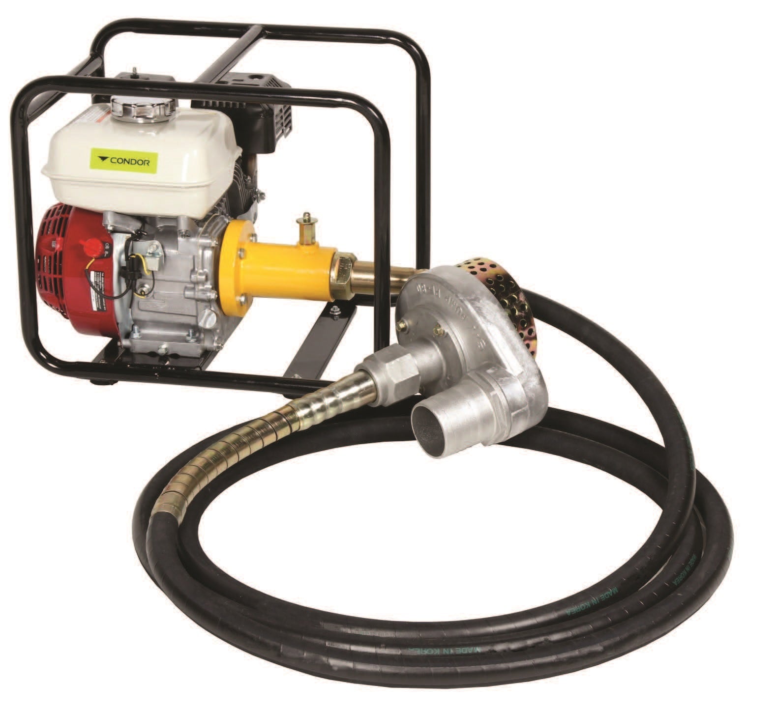 Ketta JEK Flexible cable driven 3 inch (75 mm) pump Honda GX200 5.5 hp ...