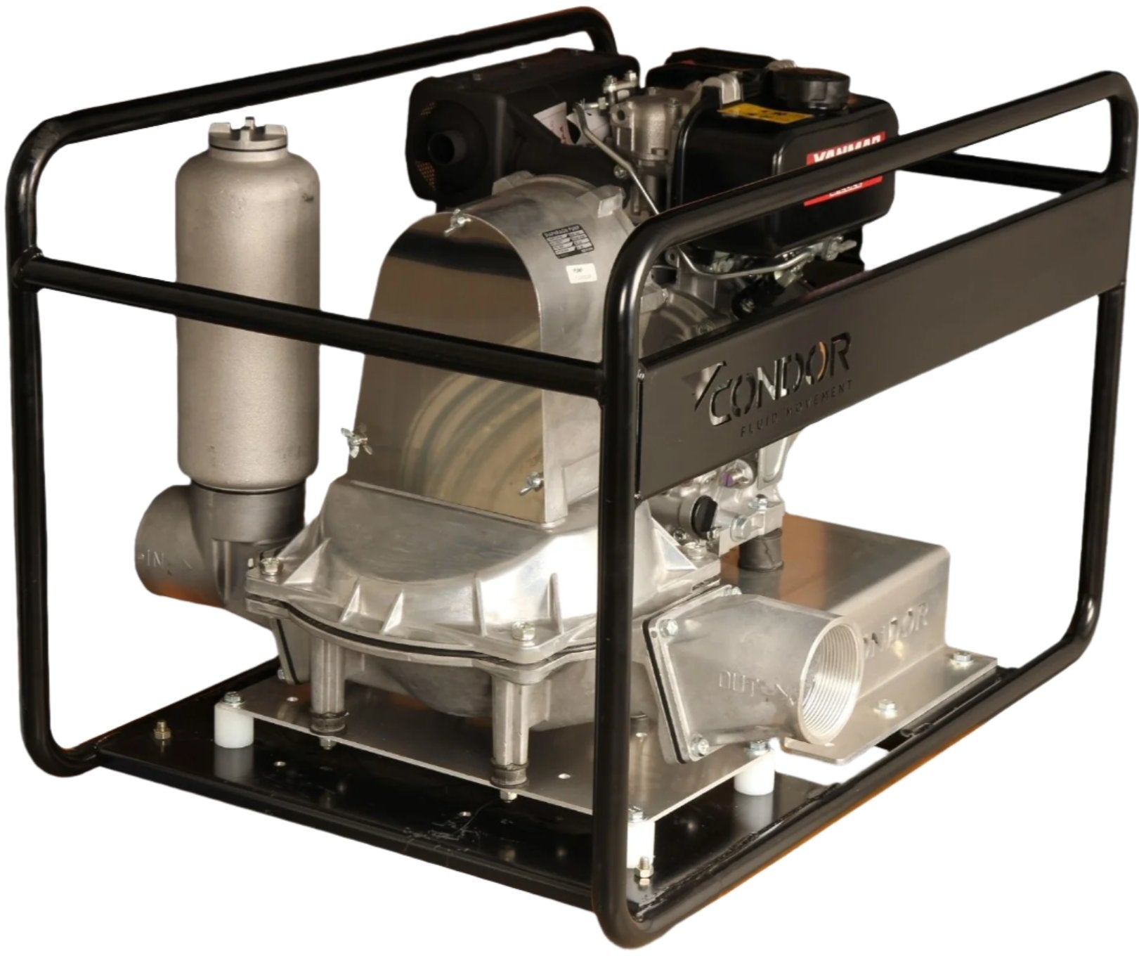 Daishin SMD-80 3 inch BSP(M) mud diaphragm pump Yanmar L48 diesel (ele ...