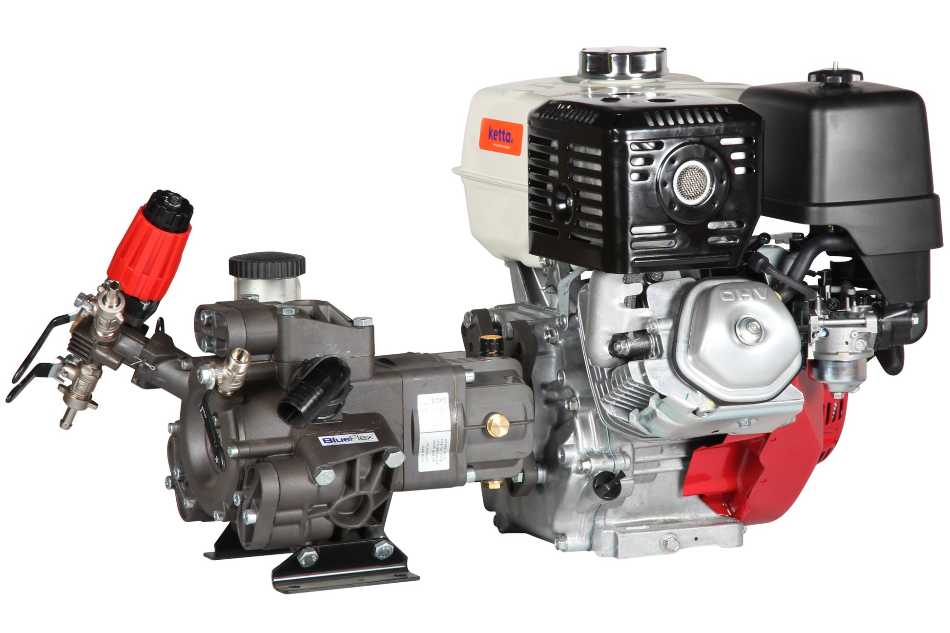 Ketta K-SKID 800 litre skid sprayer with hose reel and Honda GX engine ...