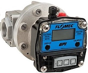 Flomec OM100 4 inch oval gear digital flow meter 75 to 1500 lpm 40 bar ...