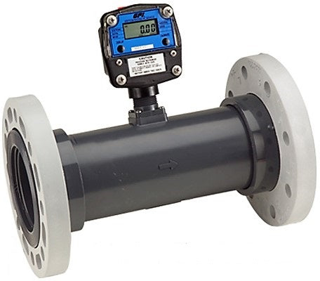 GPI Flowmec TM400-D-GG 200 mm (4 inch) DIN flange flow meter (with pul ...