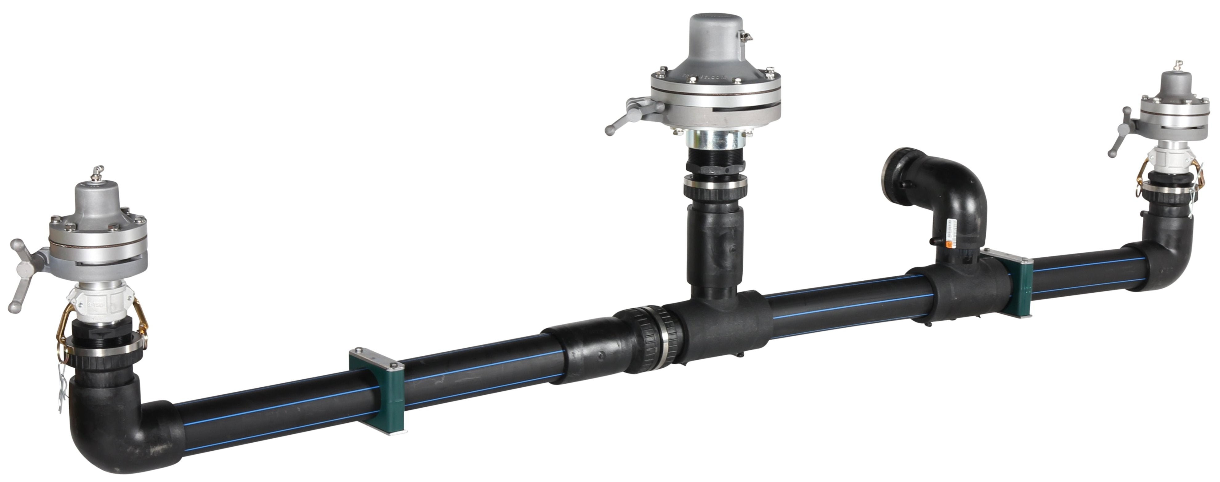 Ketta KJR-A water truck spray bar kit with 3 x air operated nozzles 2 ...