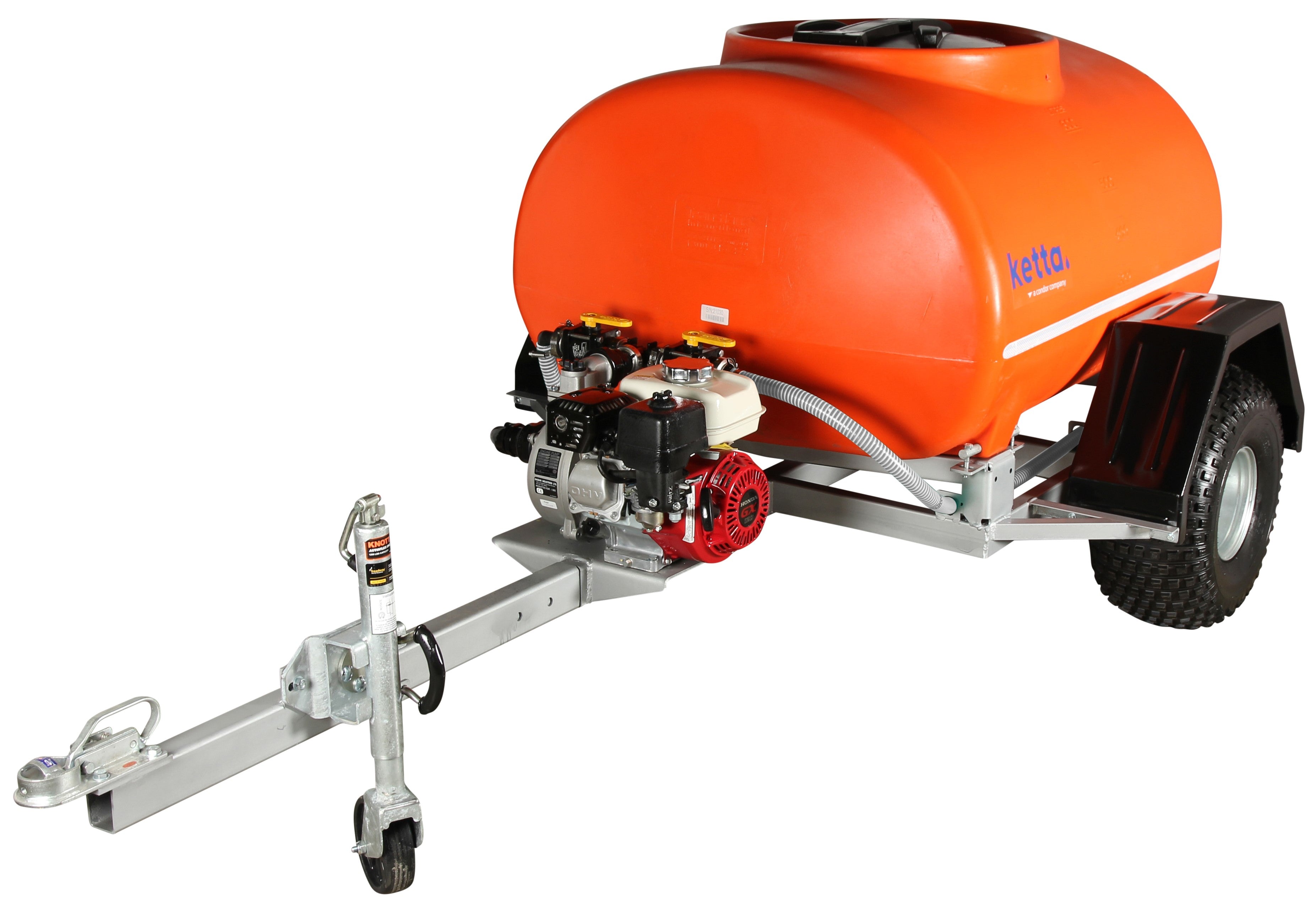 Ketta TDS Calf 5500 milk trailer 600 litre with CR120 flow meter and H ...