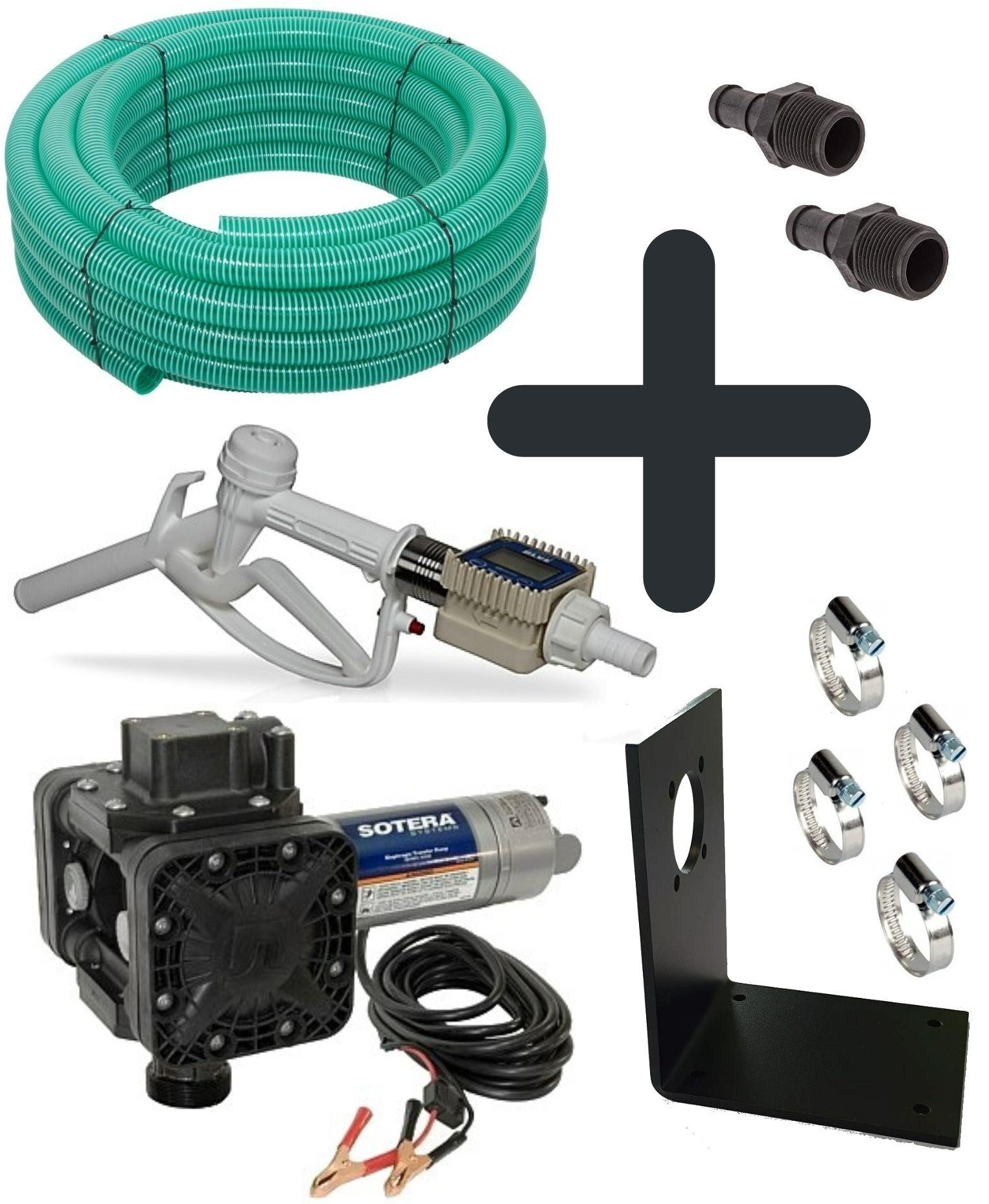 Sotera SS415B 12v diaphragm pump and 30 m hose kit with Ketta 100 disp ...