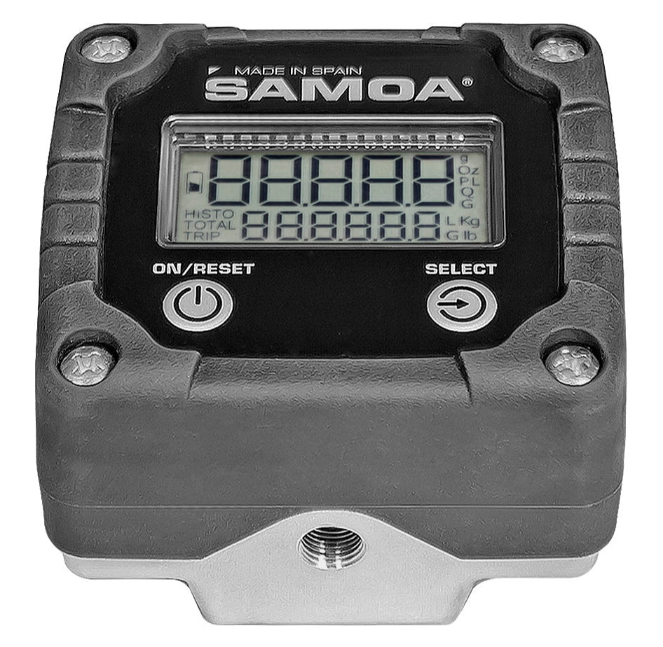 Samoa EGM700 digital flow meter 1/8 inch BSP(F) for grease 2 kg/min (4 ...
