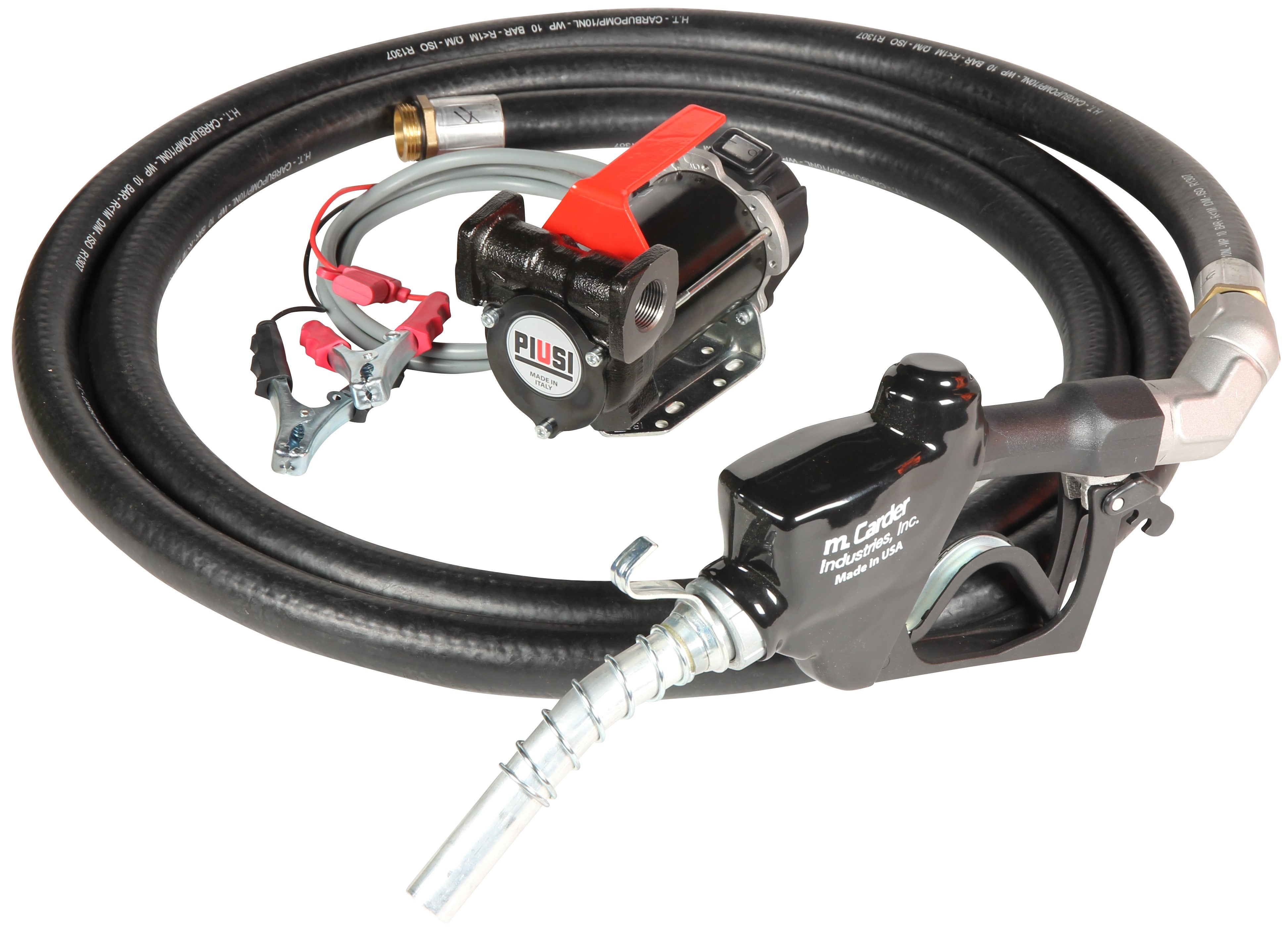 Piusi Carry 3000 12/24v diesel pump kit with 20 mm (3/4 inch) hose and ...