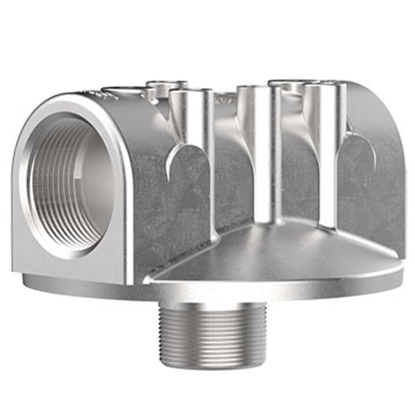 Cim-Tek 50163 1-1/2 inch NPT(F) aluminum filter head for 40 and 800 se ...