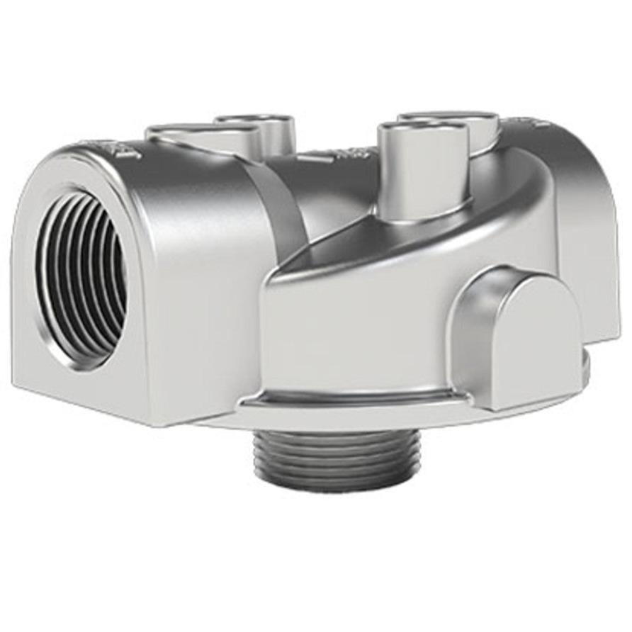 Cim-Tek 50181 3/4 inch NPT(F) aluminum filter head for 20, 200, 250, 2 ...