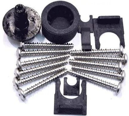 FloJet 20793100A mounting hardware kit including screws and port clips ...