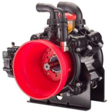 Annovi Reverberi AR185bp BlueFlex diaphragm pump C/C with male six spl ...