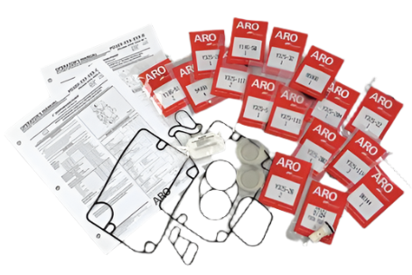 Aro 637389 air section air motor service repair kit for Aro PD15 R/A/S ...