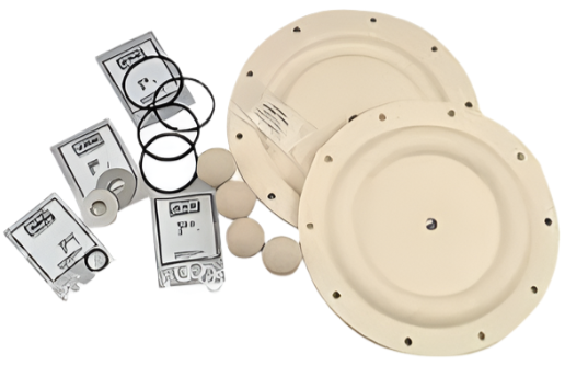 Aro 637140-44 pump service repair kit with PTFE Teflon balls and PTFE ...
