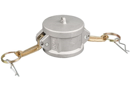 Camlock type DC 1 inch dust cap aluminium – Ketta Pumps