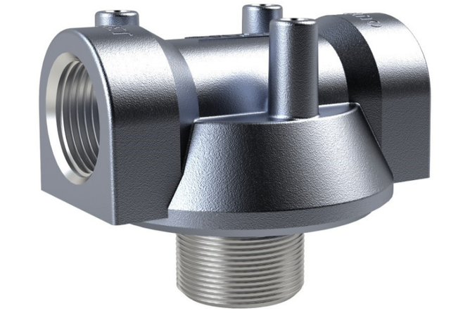 Cim-Tek 400 series 50032 spin-on filter head 1 inch NPT(F) side ports ...