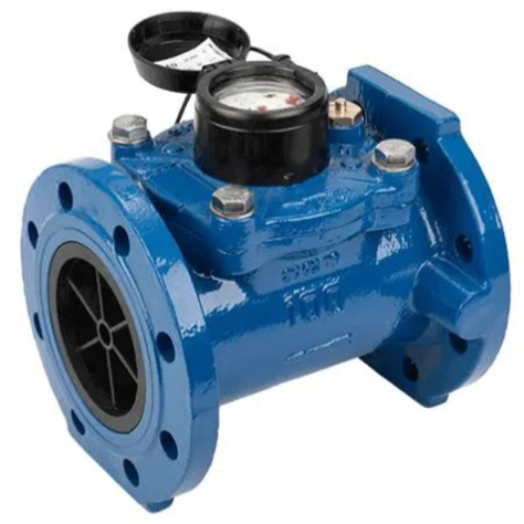 Woltman WPH100P 100 mm (4 inch) turbine water flow meter with pulse ou ...