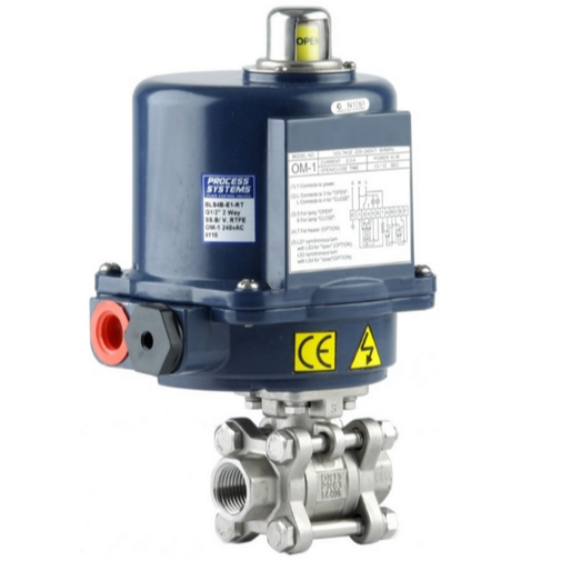 Ketta BLSE 3 inch BSP(F) stainless steel electric ball valve 63 bar (9 ...
