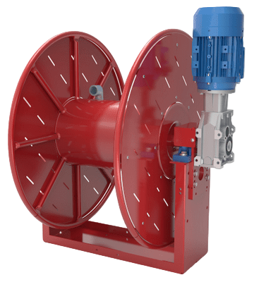 Sauro Rossi Magnum Golia series 230/400v electric hose reel for 13 to ...
