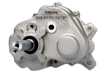 NR Series 6175N reduction gearbox 3/4 inch shaft 6:1 gear reduction 8 ...