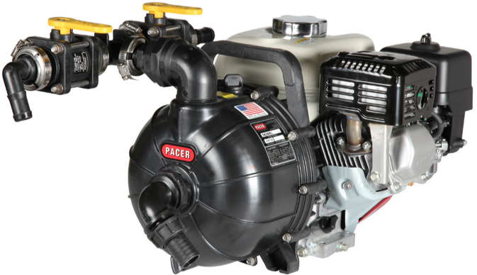 Pacer 2 inch BSP(F) 706 poly pump with Banjo liquid mixing and dispens ...