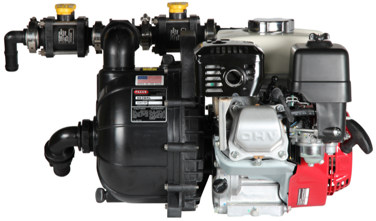 Pacer 2 inch BSP(F) 706 poly pump with Banjo liquid mixing and dispens ...