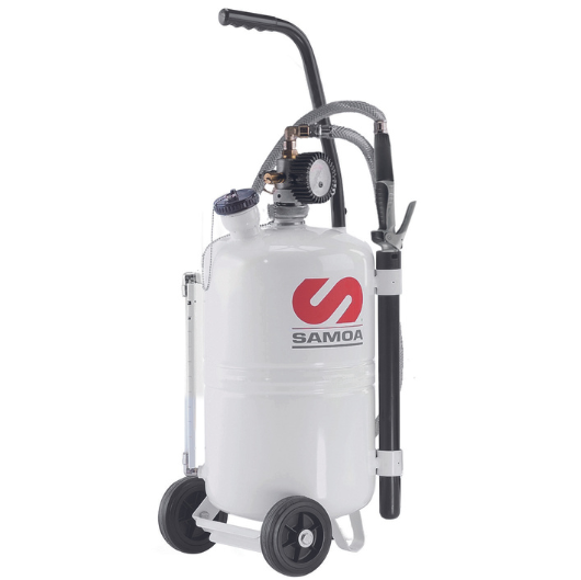 Samoa 324000 self-contained 25 litre pressurised mobile oil dispenser ...
