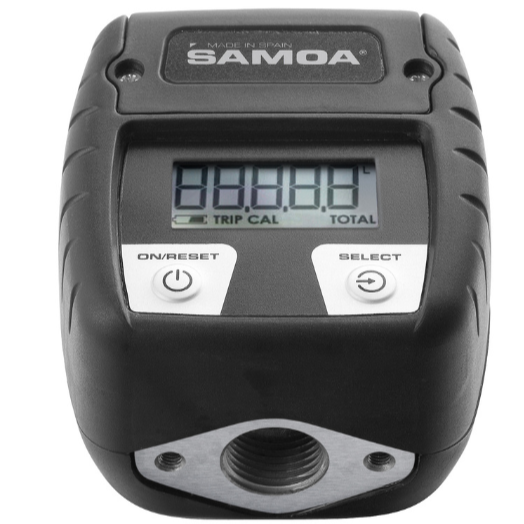 Samoa 366000 digital flow meter 1/2 inch BSP(F) for oil 1 to 30 lpm 10 ...