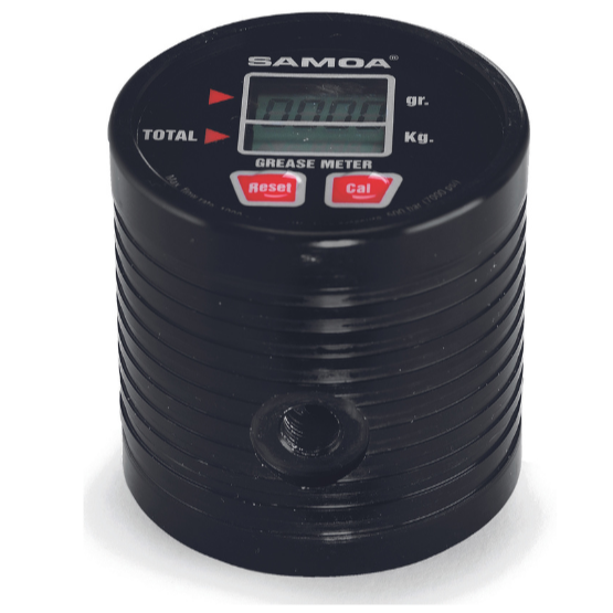 Samoa 411100 digital flow meter 1/8 inch BSP(F) for grease 1 kg/min (2 ...