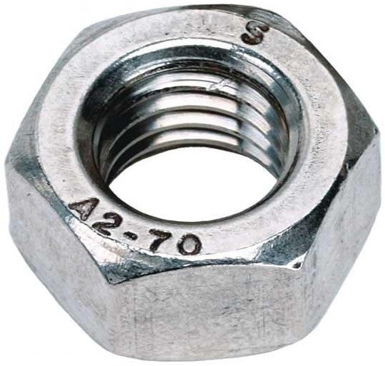 Sigma K2 pump nut stainless steel for main shaft item #9 – Ketta Pumps