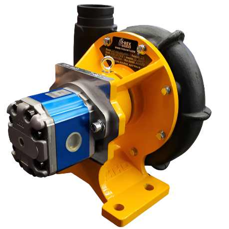 T-Rex XHD hydraulic driven water pump with Vivoil 27 cc hydraulic moto ...